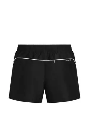 Dolce & Gabbana Logo-embroidered Swim Shorts