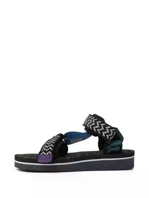 Suicoke X Missoni Round-toe Sandals