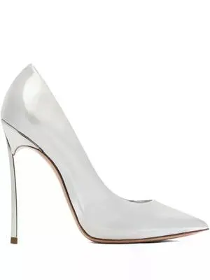 Casadei 120mm Blade Interstellar Pointed-toe Pumps - Silver