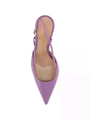 GIANVITO ROSSI Pointed-toe Slingback Sandals