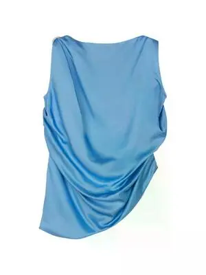 JNBY Asymmetric Draped Top - Blue