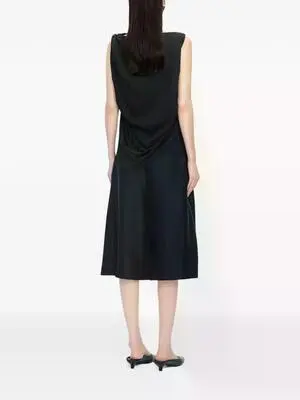 JNBY Draped Asymmetrical Tank Top - Black