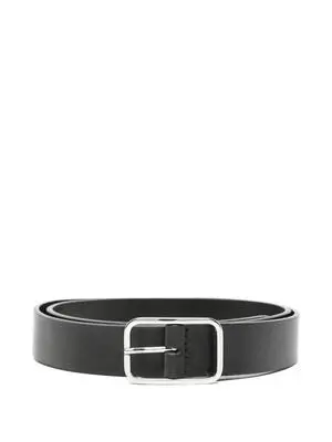 DA.D Leather Belt With Buckle Fastening - Black