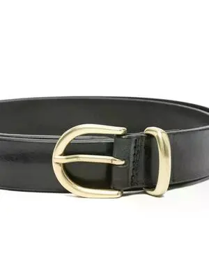 DA.D Leather Belt With Buckle Fastening
