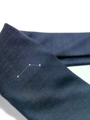 ELIOS Aries Embroidered Silk Tie