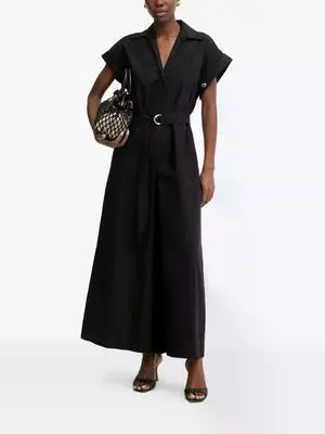 SIMONA CORSELLINI Belted Wide-leg Jumpsuit