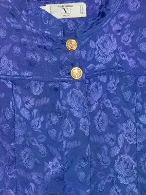 Valentino Garavani 1970s Floral-jacquard Shirt
