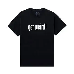 ANTI SOCIAL SOCIAL CLUB Get Weird!" Graphic Tee - Black