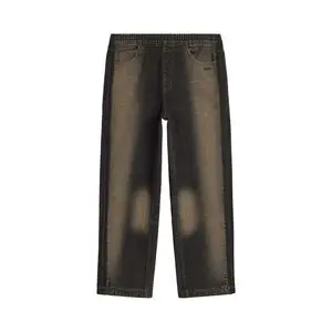 Adidas X Avavav "carbon" Denim Pants - Black