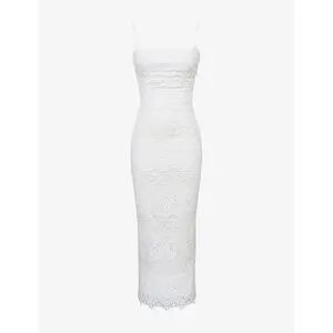 House Of Cb Serenella Sleeveless Maxi Dress - White