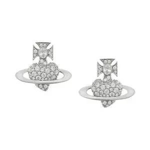 VIVIENNE WESTWOOD Agnatha Orb Earrings - Silver
