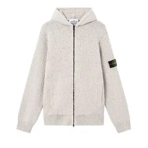 Stone Island Zip-up Hooded Sweater