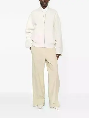 Sportmax Ribbed-trim Zip-up Jacket