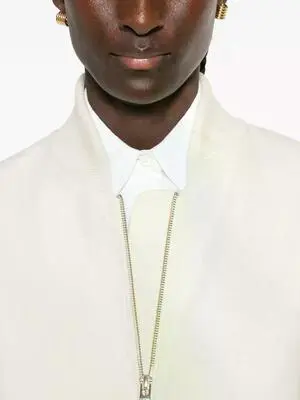 Sportmax Ribbed-trim Zip-up Jacket