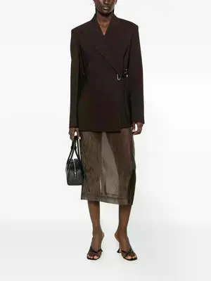 Sportmax Belted Wrap-style Blazer