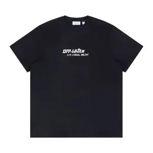 Off-White Cryst Croco Slim Fit T-shirt - Black