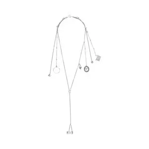 ANN DEMEULEMEESTER Multi Charm Necklace - Silver