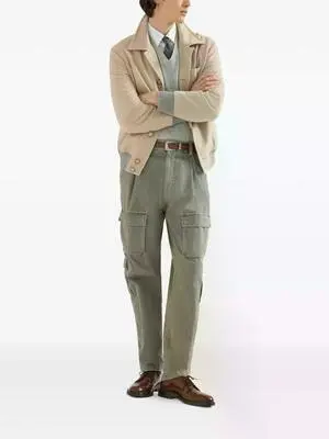 Brunello Cucinelli Lightweight Virgin Wool Cloth Outerwear Jacket