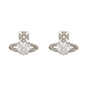 VIVIENNE WESTWOOD Ariella Orb Earrings - Silver