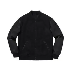 Supreme Motion Logo Varsity Jacket - Black
