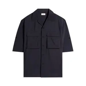 LEMAIRE Short-sleeve Utility Shirt - Blue