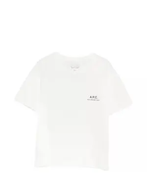 A.p.c. Logo Print Cotton T-shirt