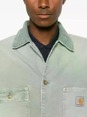 Carhartt Work In Progress Corduroy-collar Logo-patch Jacket