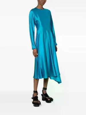 ROKSANDA Yelin Asymmetric Hem Midi Dress