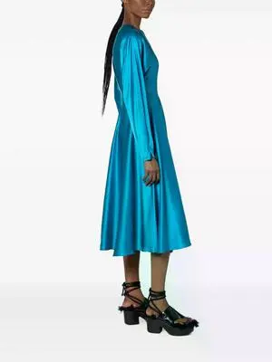 ROKSANDA Yelin Asymmetric Hem Midi Dress
