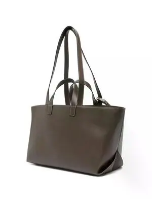 A.p.c. Contrast-stitching Leather Tote Bag