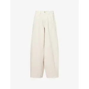 DAMSON MADDER Erika Barrel-leg Denim Jeans - Stone
