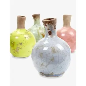 SERAX Pastels Small Assorted Earthenware Bottle Vase
