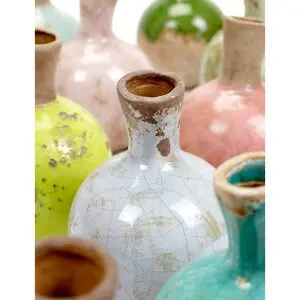 SERAX Pastels Small Assorted Earthenware Bottle Vase