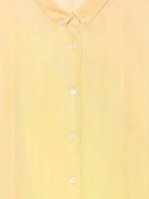 Dior 1970s Striped Silk Button-down Shirt