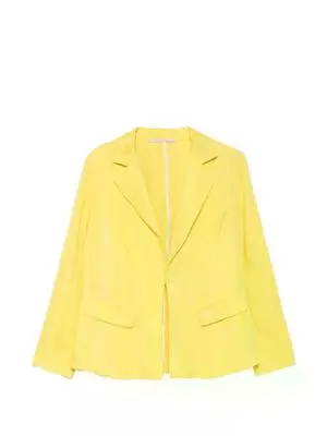 Roberto Cavalli 2000s Striped Blazer - Yellow
