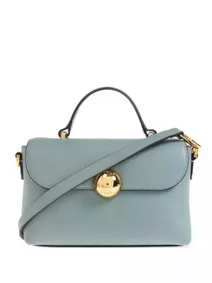 Furla Moonlight Leather Tote Bag - Blue