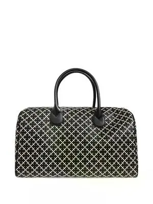 BY MALENE BIRGER Lullu Geometric Print Weekend Bag