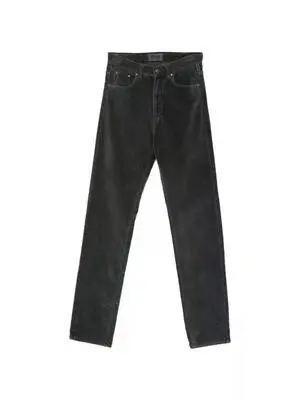 Versace 1990s Straight-leg Trousers - Grey