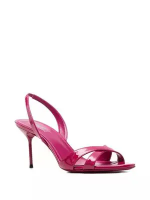 Paris Texas Patent Slingback Sandals
