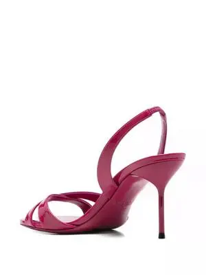 Paris Texas Patent Slingback Sandals