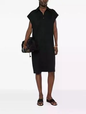 TOTEME Sleeveless Midi Shirt Dress With Button Fastening