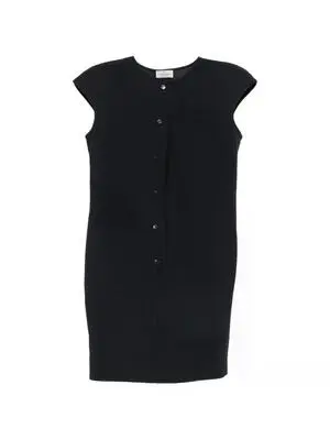 Valentino Garavani 1980s Button-up Midi Dress - Blue