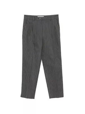 Miu Miu Cotton Pinstripe Tailored Trousers