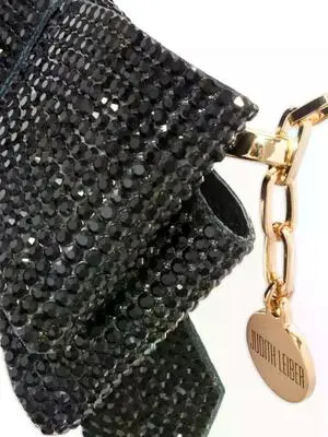 Judith Leiber Embellished Bow Belt