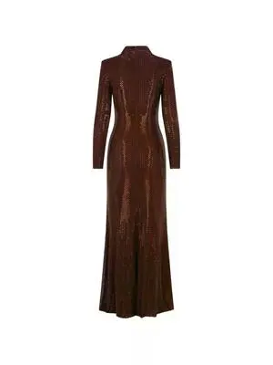 SELF-PORTRAIT Embellished Maxi Dress