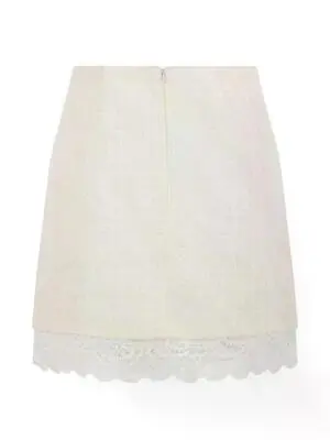 SELF-PORTRAIT Bow-detail A-line Midi Skirt