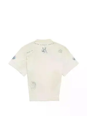 Balenciaga Graphic Print T-shirt - Neutrals