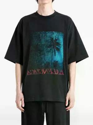 Balenciaga Vintage Holiday Graphic-print T-shirt