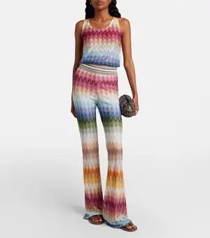 Missoni Knitted Flared Pants