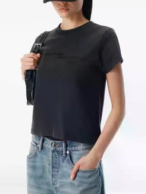 Alexander Wang Mirrored Logo T-shirt